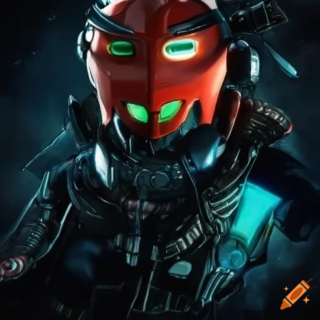 Getter robo pilot in cockpit