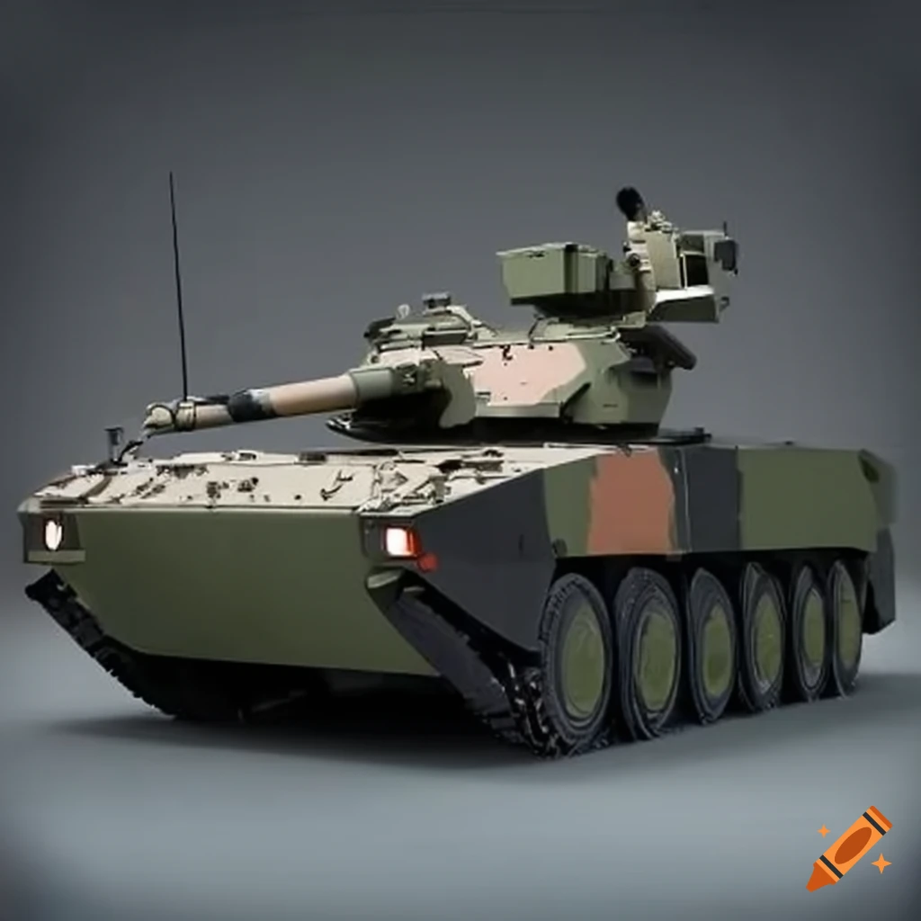 Amphibious armored vehicle pws lk 250 on Craiyon