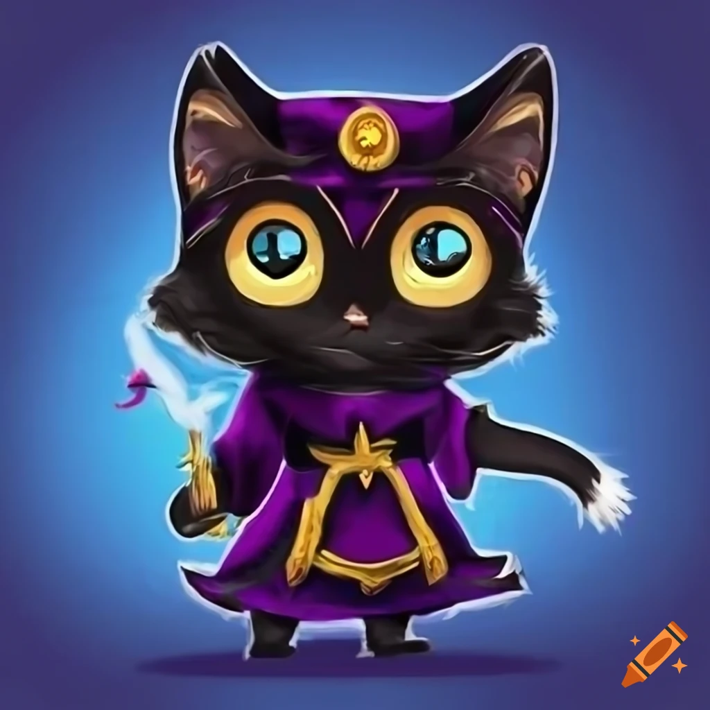 Pug anthro, mage, female, cute on Craiyon