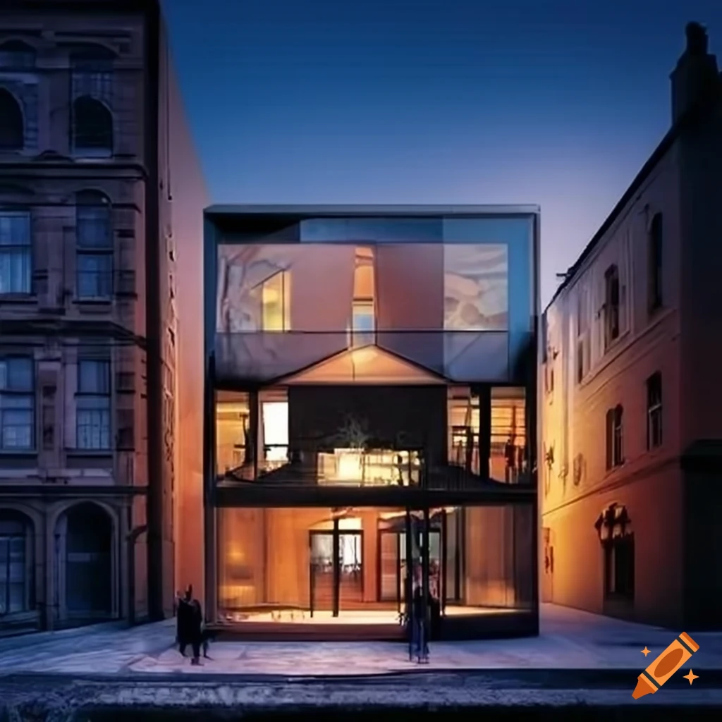 Image of clever architecture on Craiyon