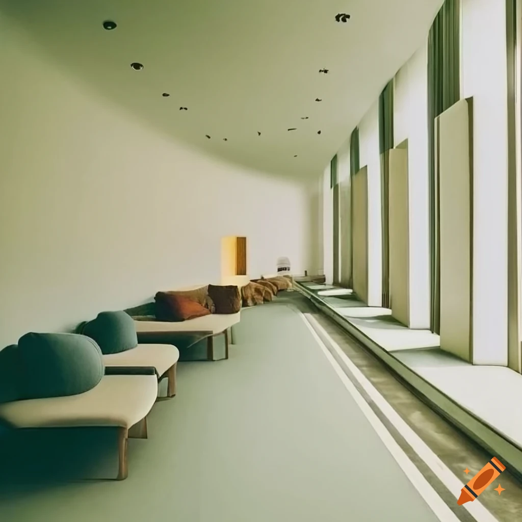 Modern office waiting room on Craiyon