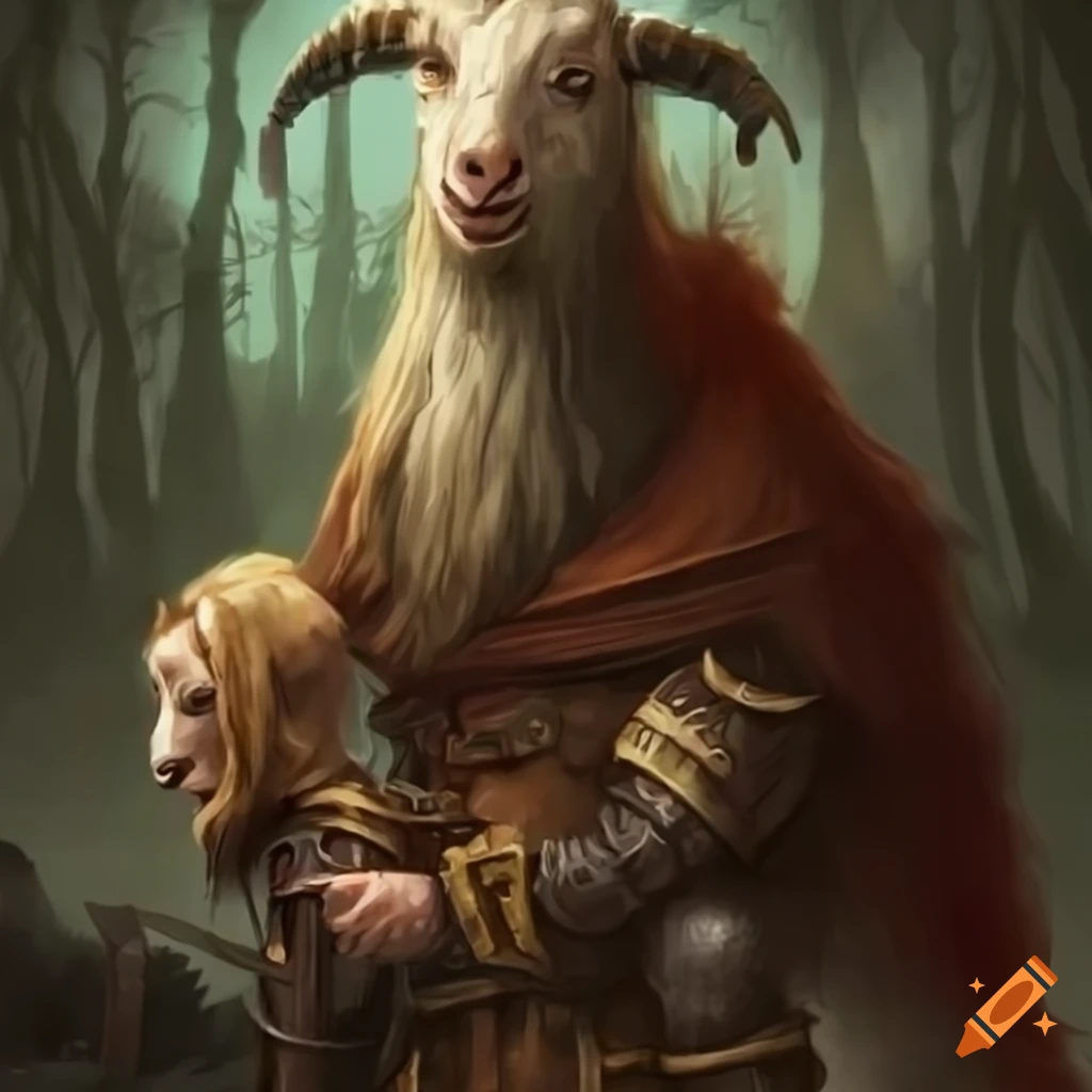 Goats playing a game of dungeons and dragons on Craiyon