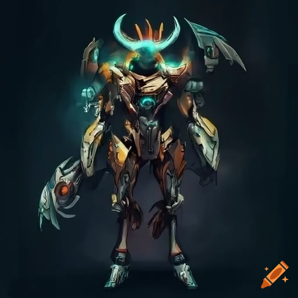 Epic mecha bosses on Craiyon
