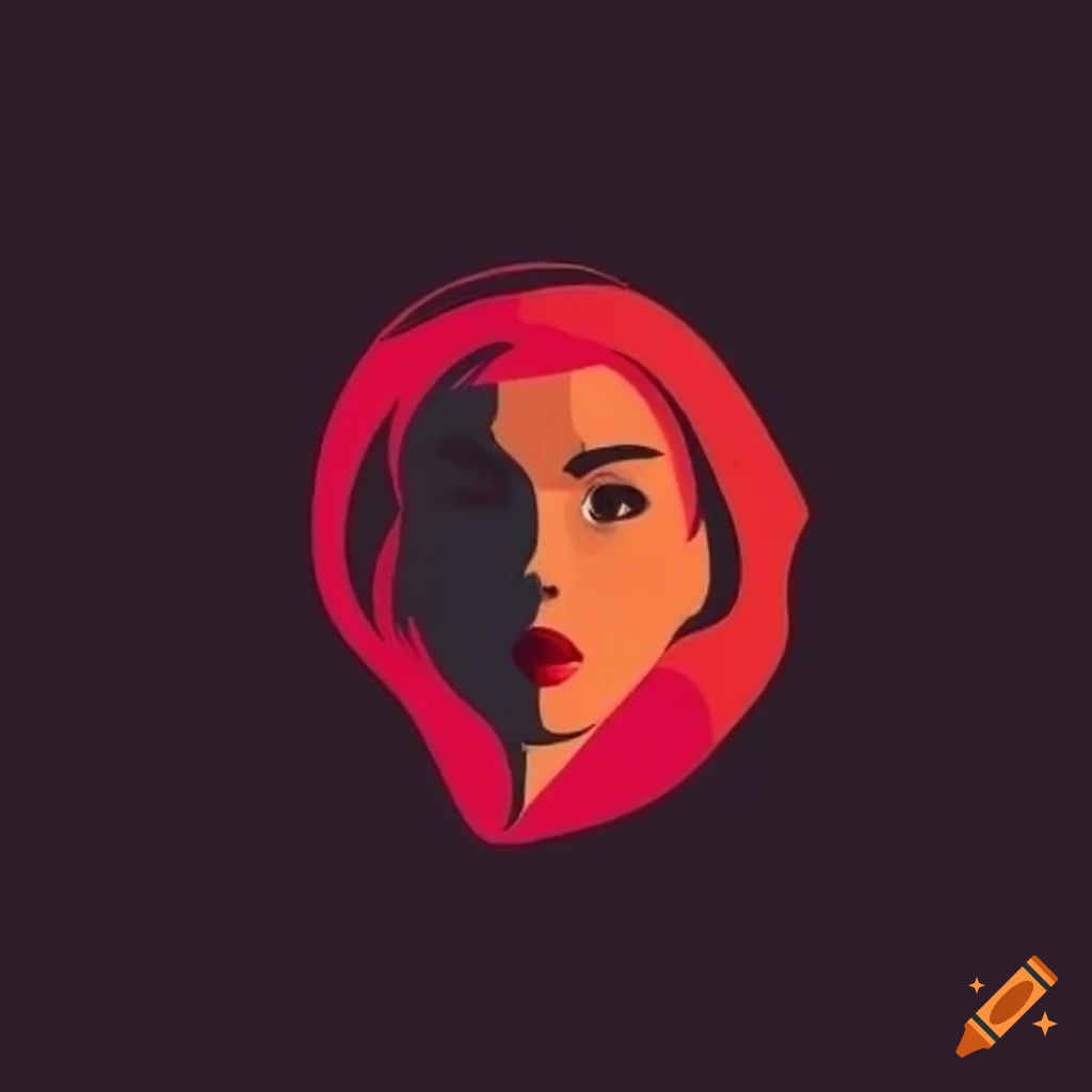 Minimalistic sabrina spellman logo design on Craiyon