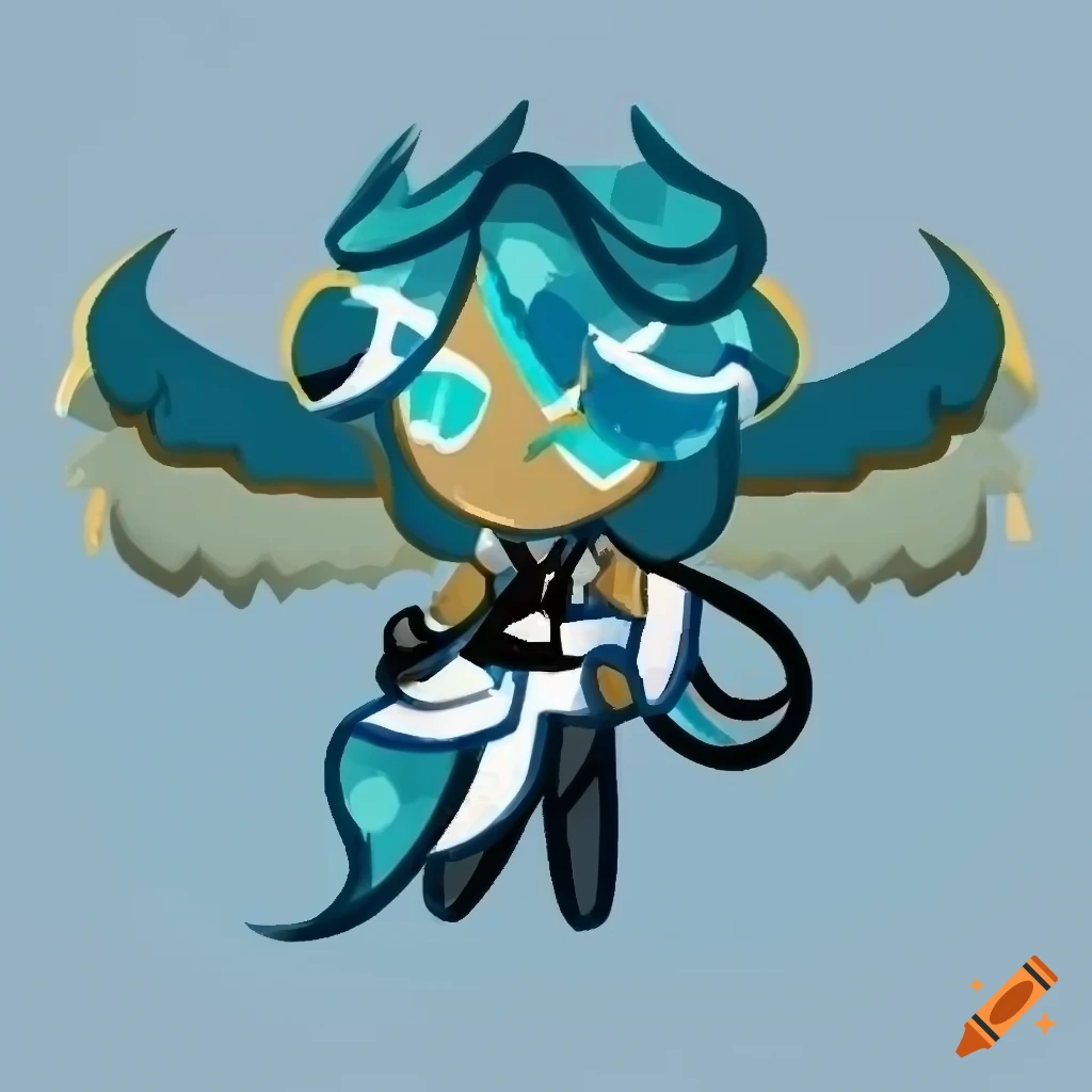 Sea algae cookie illustration on Craiyon