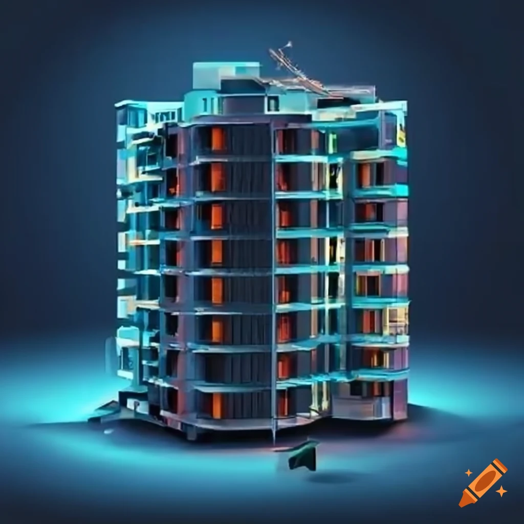 Creative construction servers on Craiyon