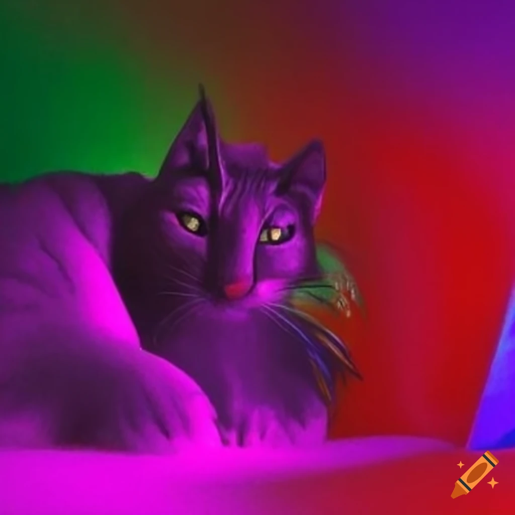 Illustration Of Wacky Sylvester Cats On Craiyon 