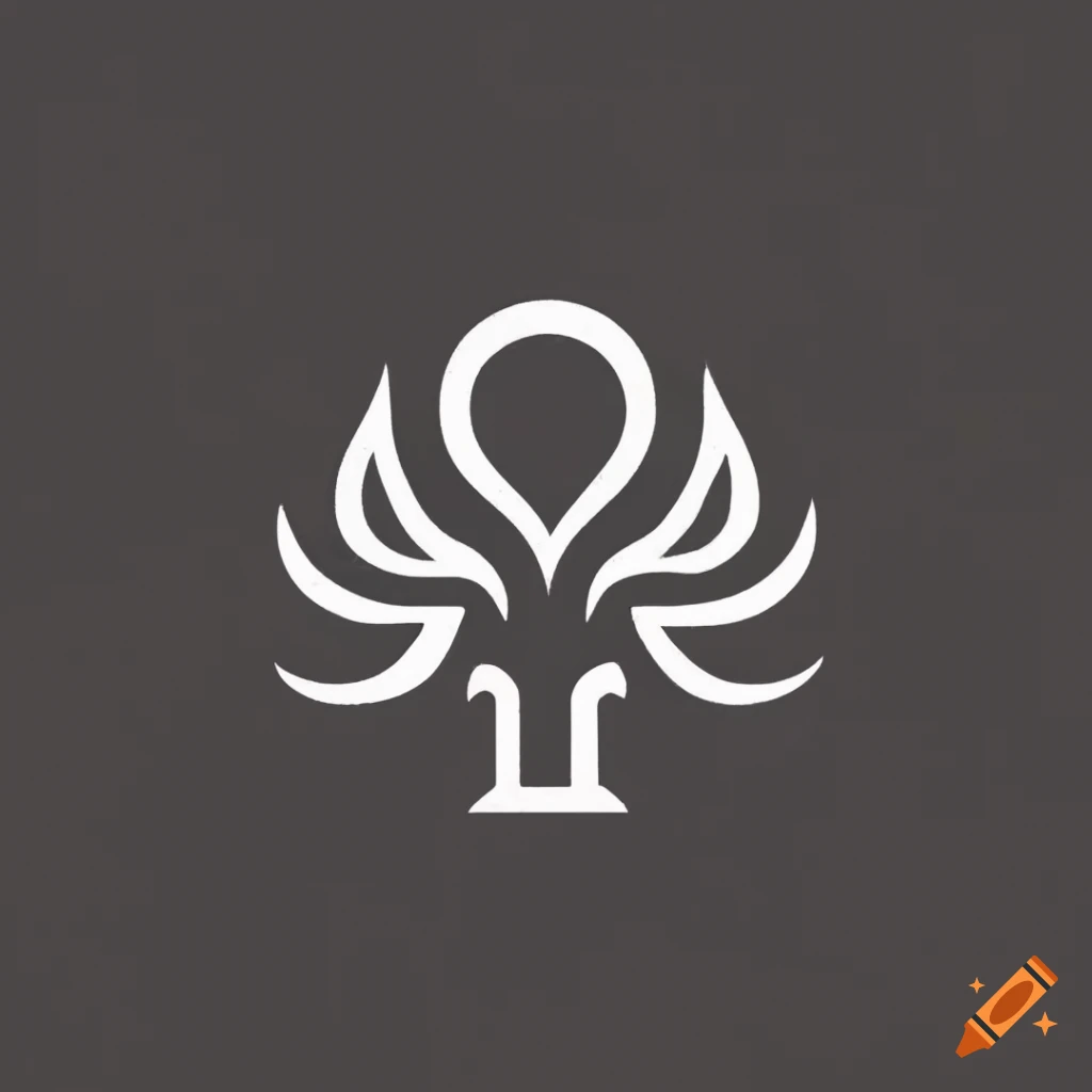 Simplistic logo design of Sabrina Spellman on Craiyon