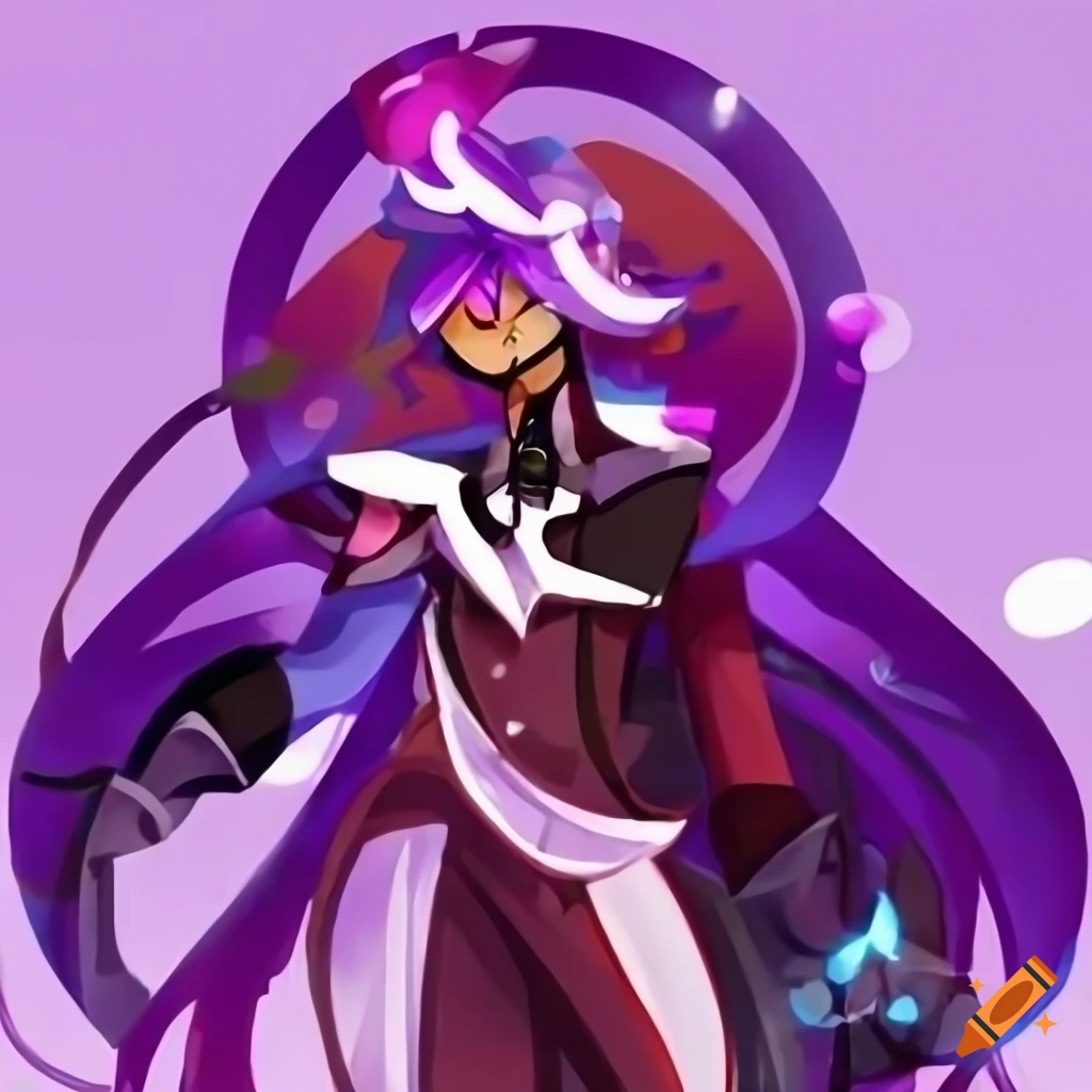 Spider lily cookie character in chibi style from cookie run kingdom on ...