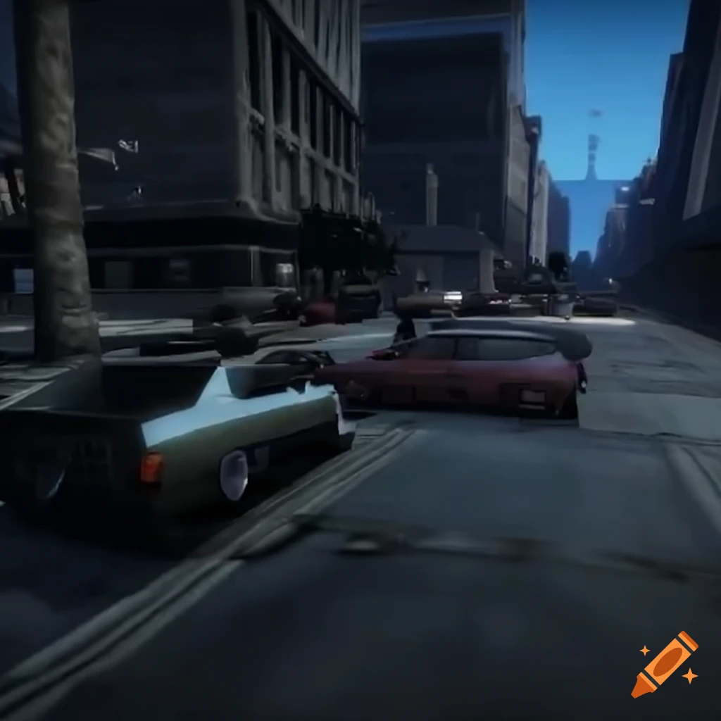 Experience the immersive single-player GTA game on Craiyon
