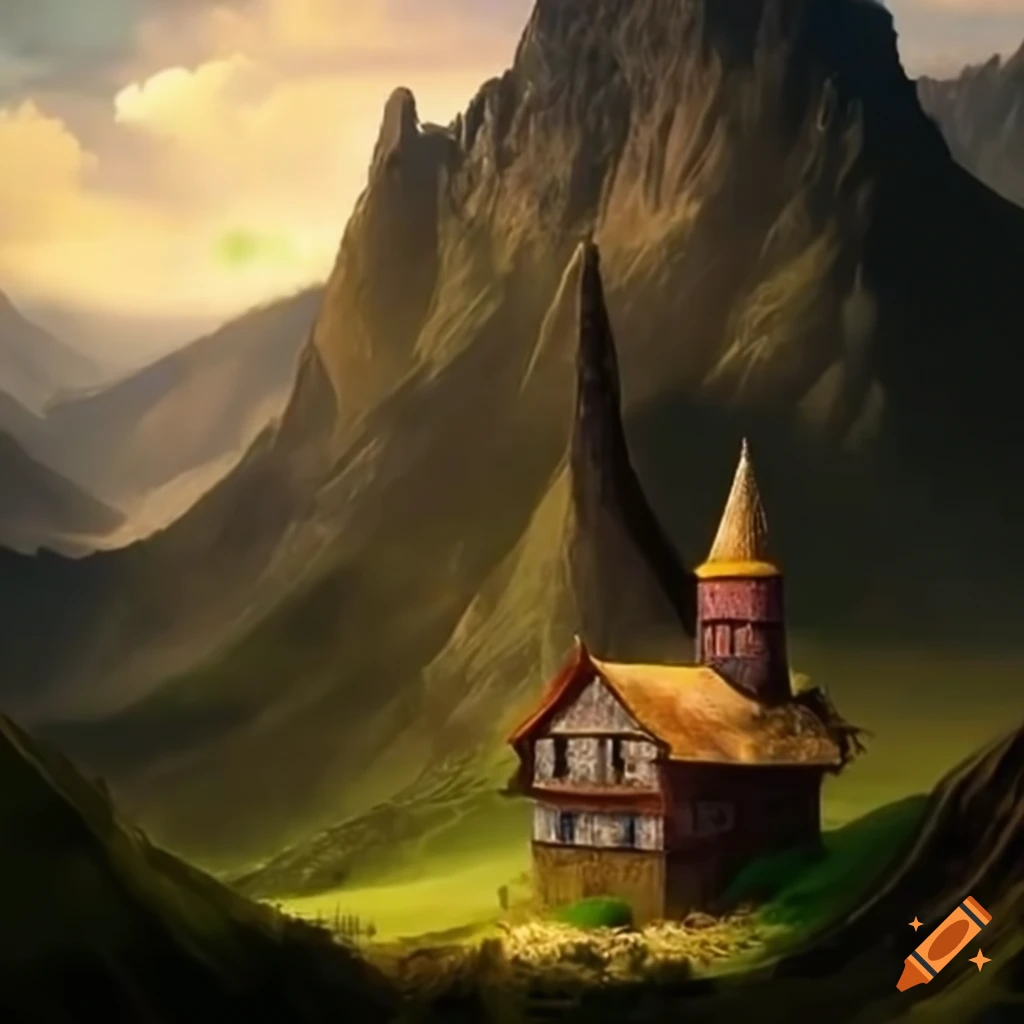 A chef lady in a small village