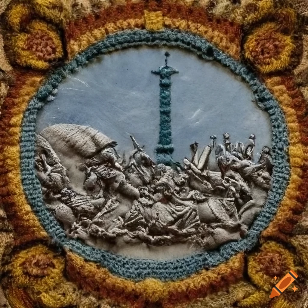 Dramatic depiction of the storming of the Bastille on Craiyon