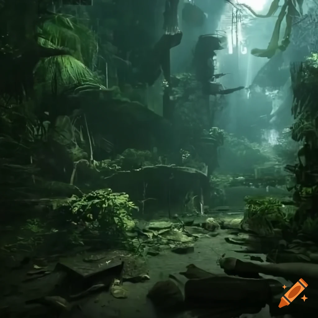 Post-apocalyptic jungle