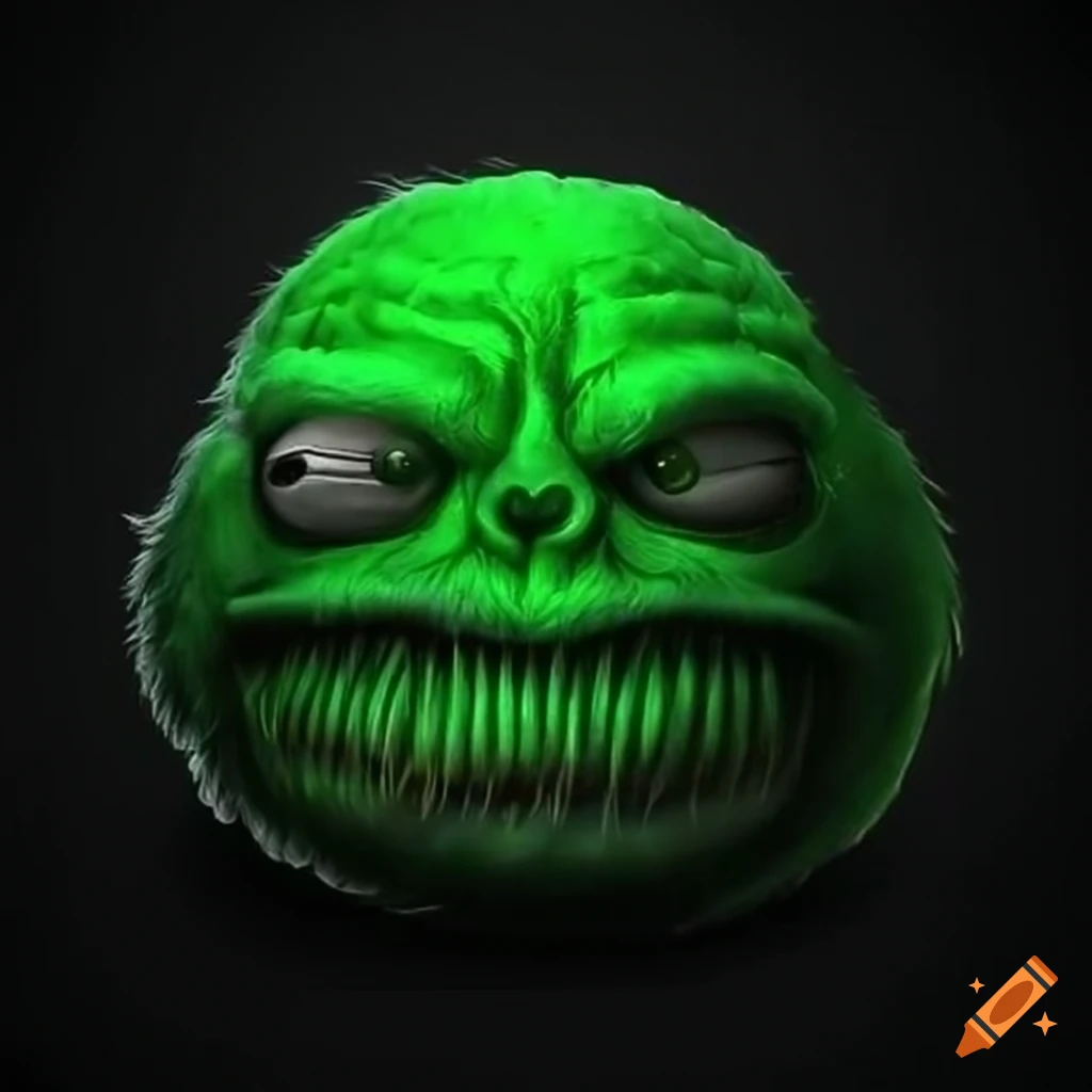 Logo for green meanie company