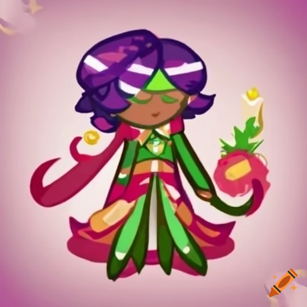 Pure water cookie cookie run on Craiyon