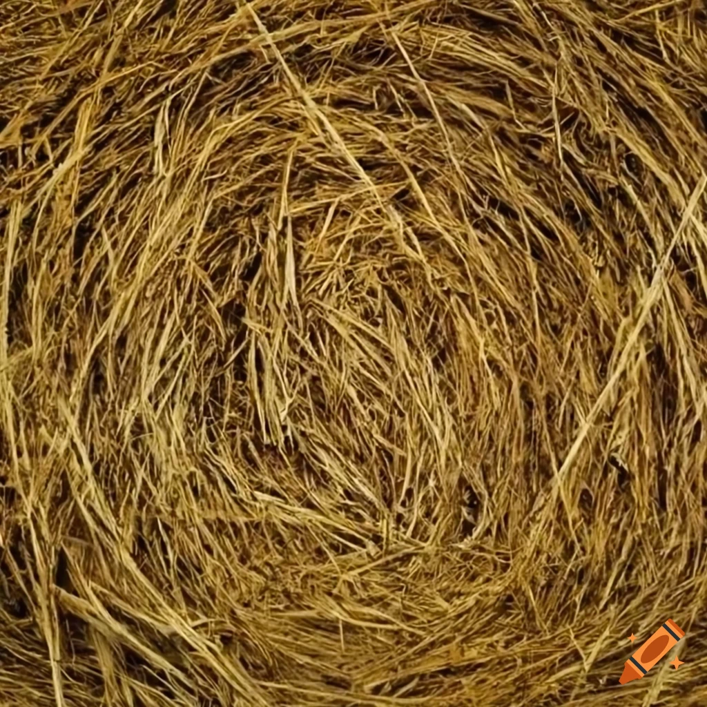 Photorealistic texture of hay on Craiyon