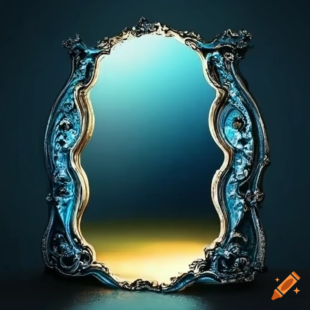 Image of a magical mirror on Craiyon