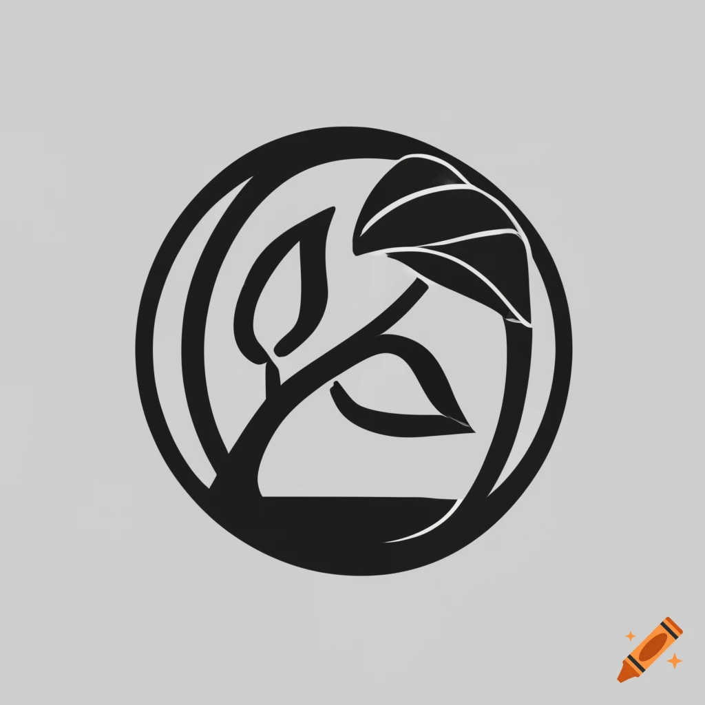 Black Leaf Logo Design