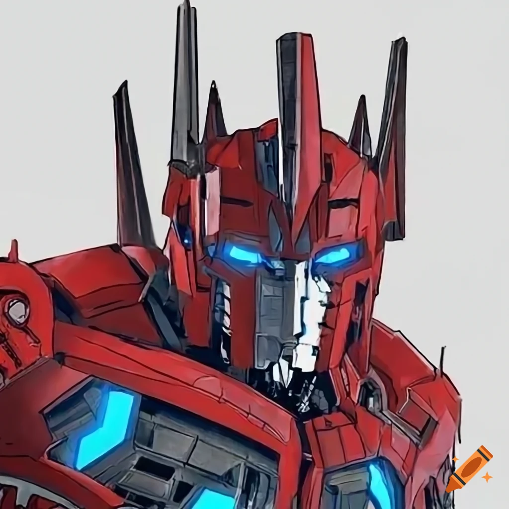 Image of optimus prime and trigon