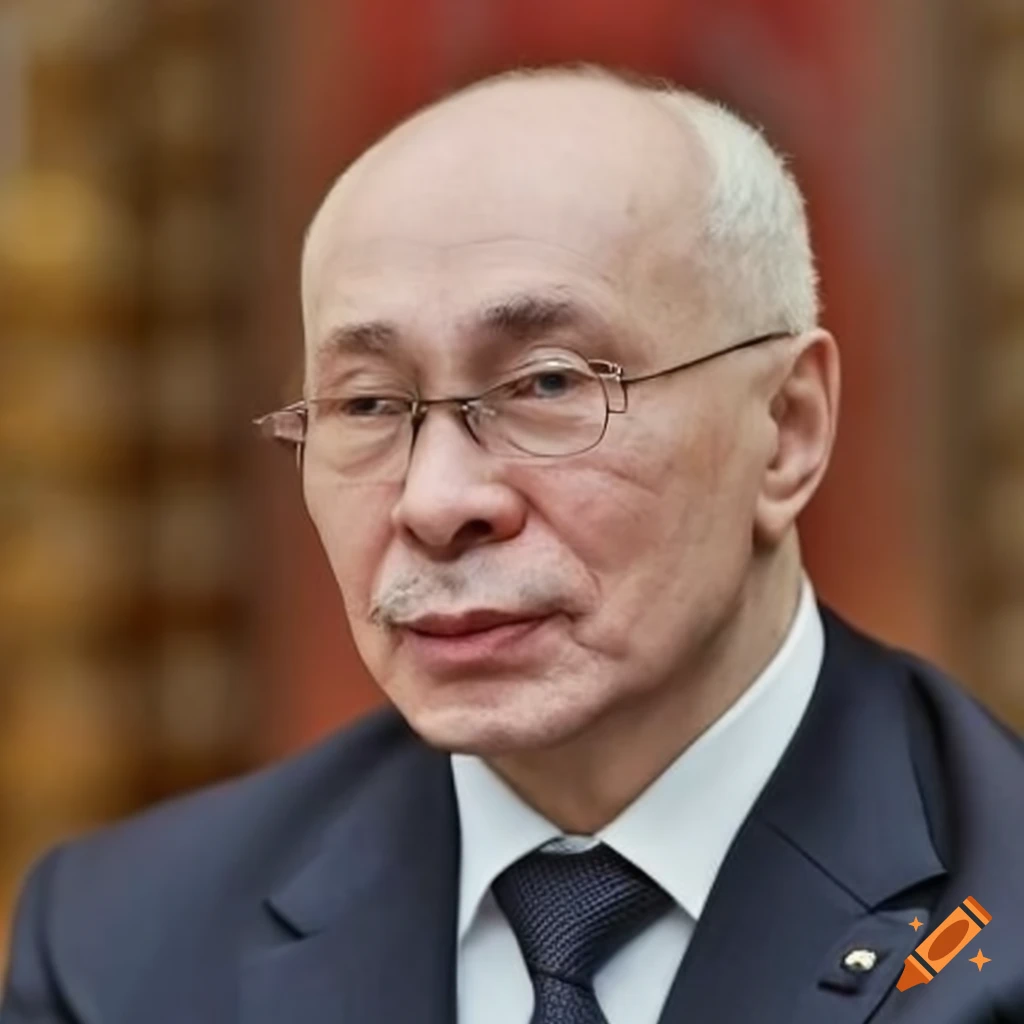 Portrait of mykola azarov, former prime minister of ukraine