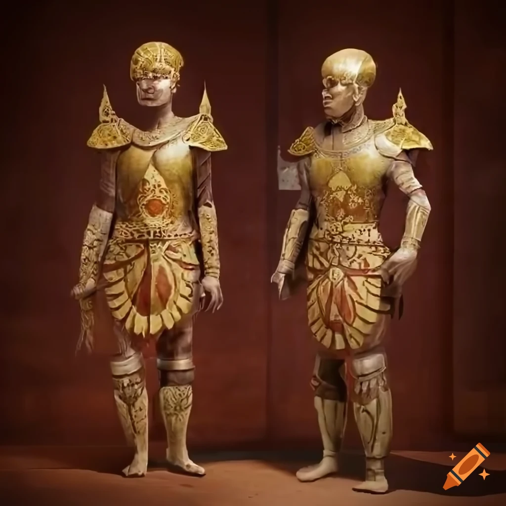 Unreal Engine 5 artwork of a red-haired elf warrior with golden armor ...