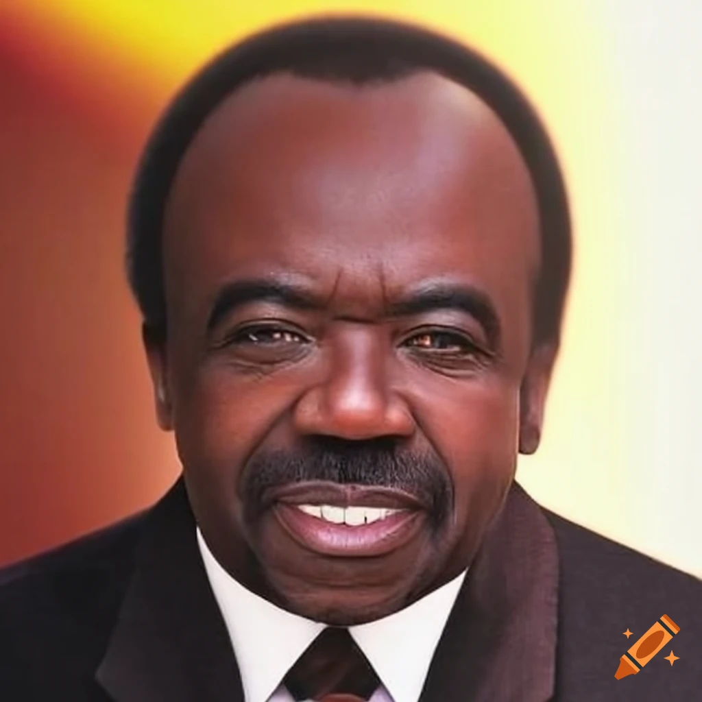 Omar bongo, gabonese politician in 1960 on Craiyon