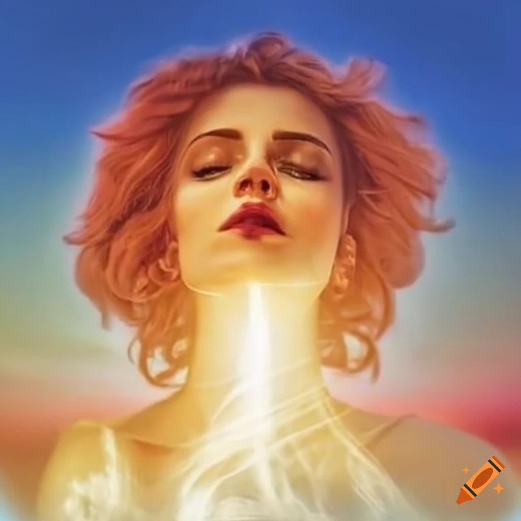 Image representing pure spirituality on Craiyon
