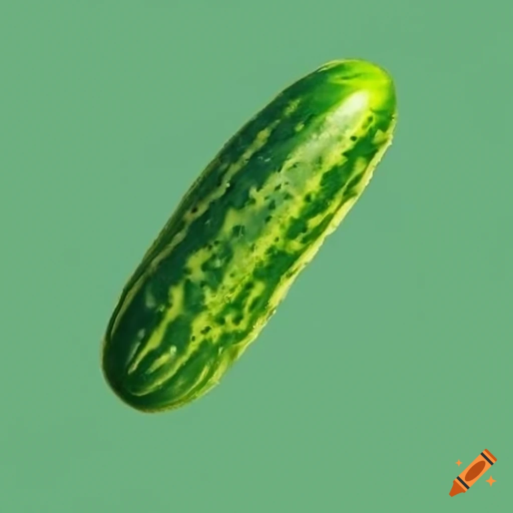 Fresh cucumber on Craiyon