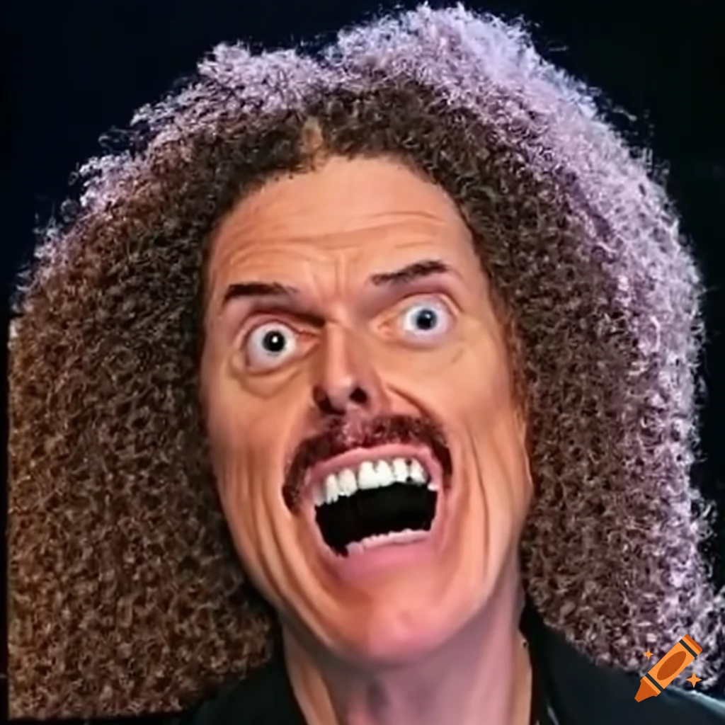 Weird Al Yankovic on Craiyon