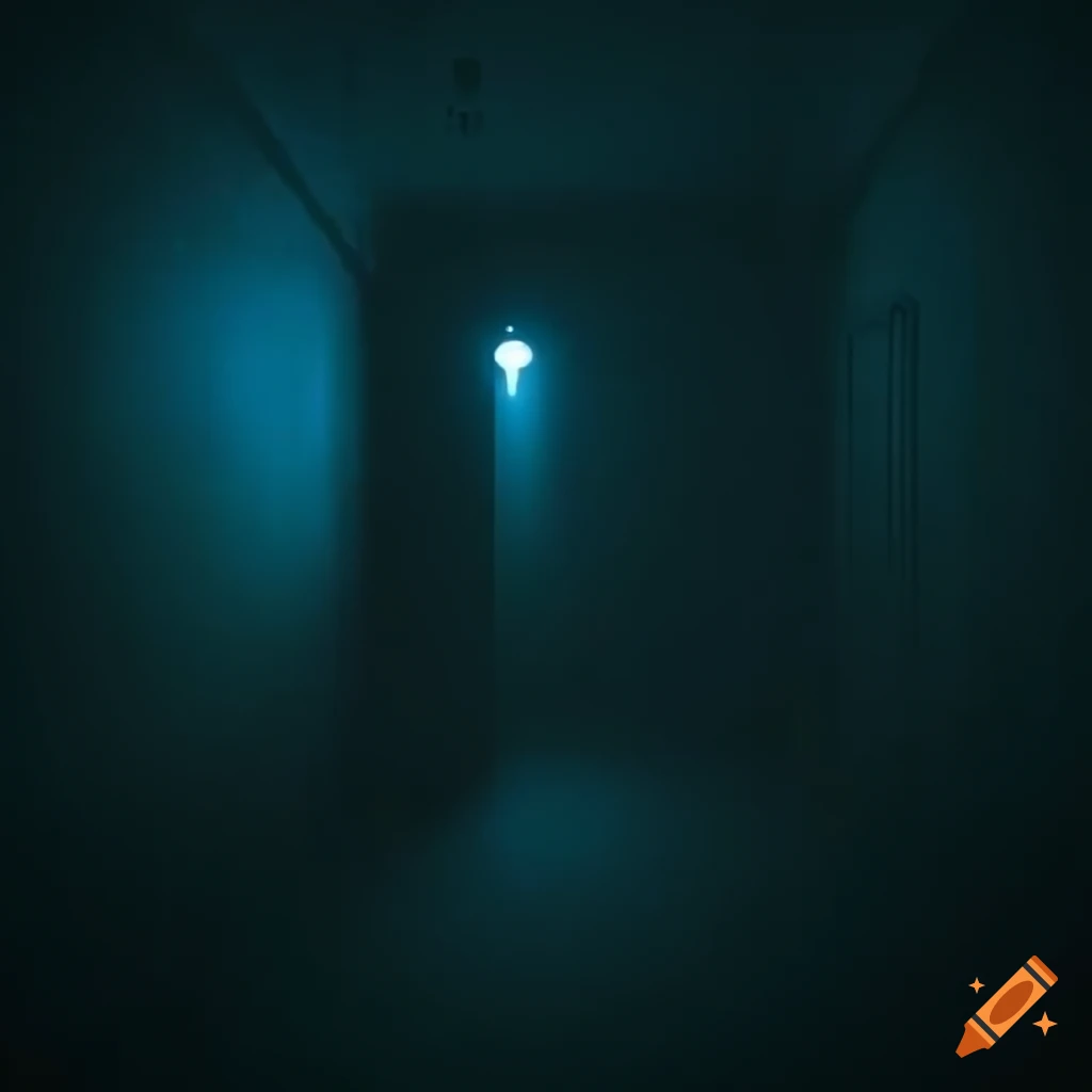 Eerie image of a dimly lit room on Craiyon