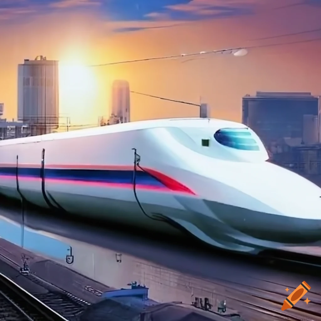 Chuo shinkansen on Craiyon