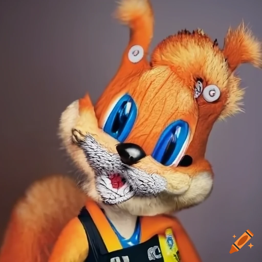 Conker the squirrel logo