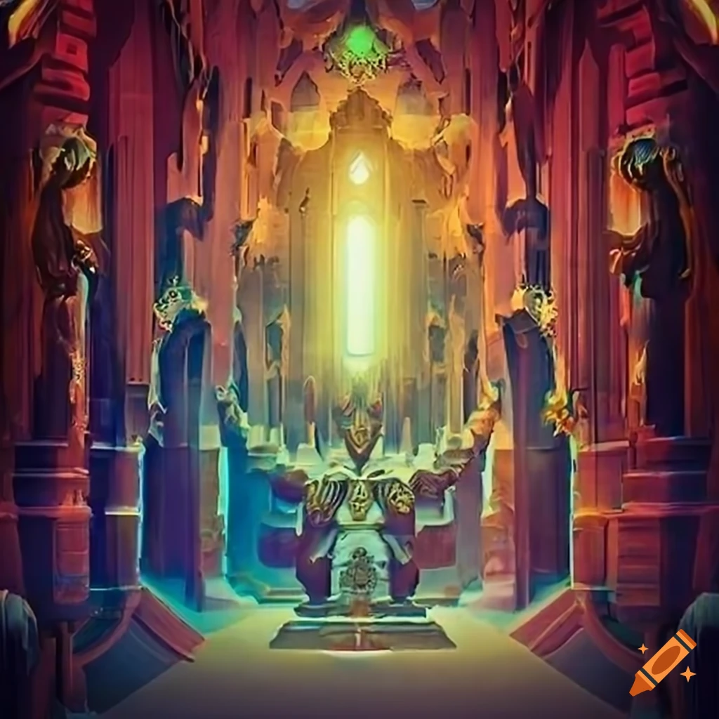 Cosmic artwork inspired by Zelda game motif on Craiyon