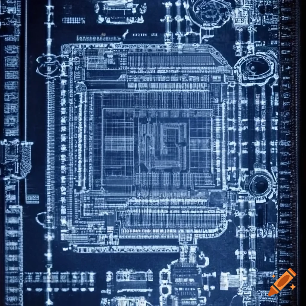 Blueprint of an alien computer