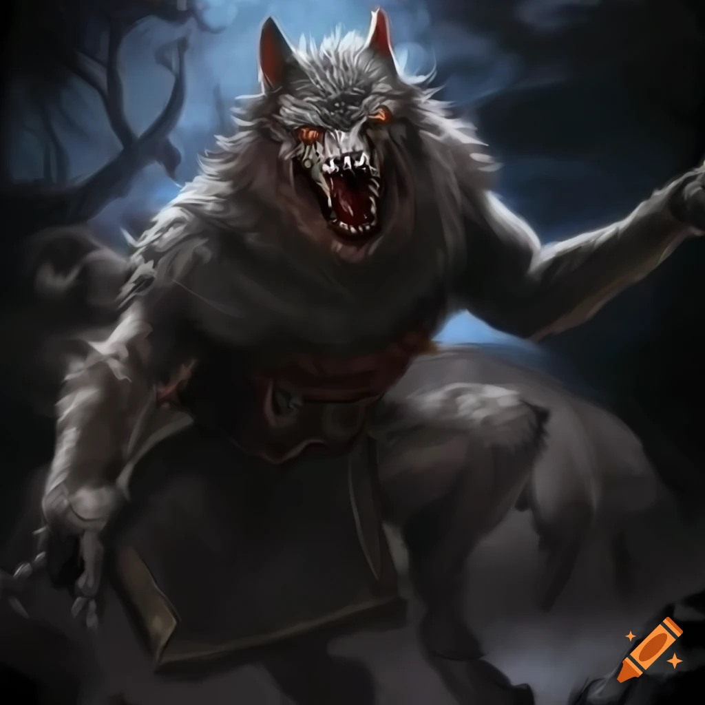 Image of a werewolf templar