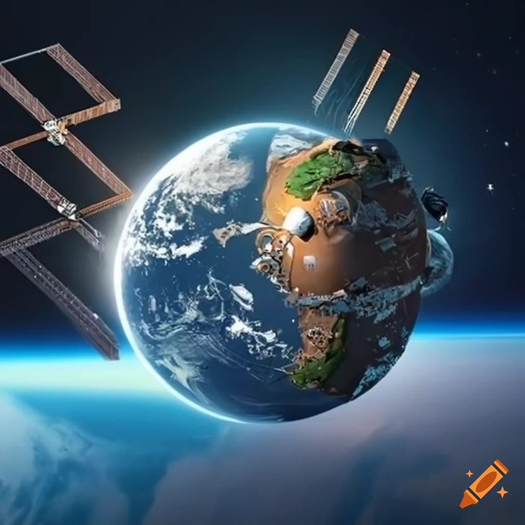 Space education and innovation hub for young africans on Craiyon