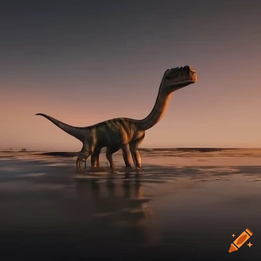 Paleoart of beautiful striped Hadrosaurus dinosaurs by Andrey Atuchin ...