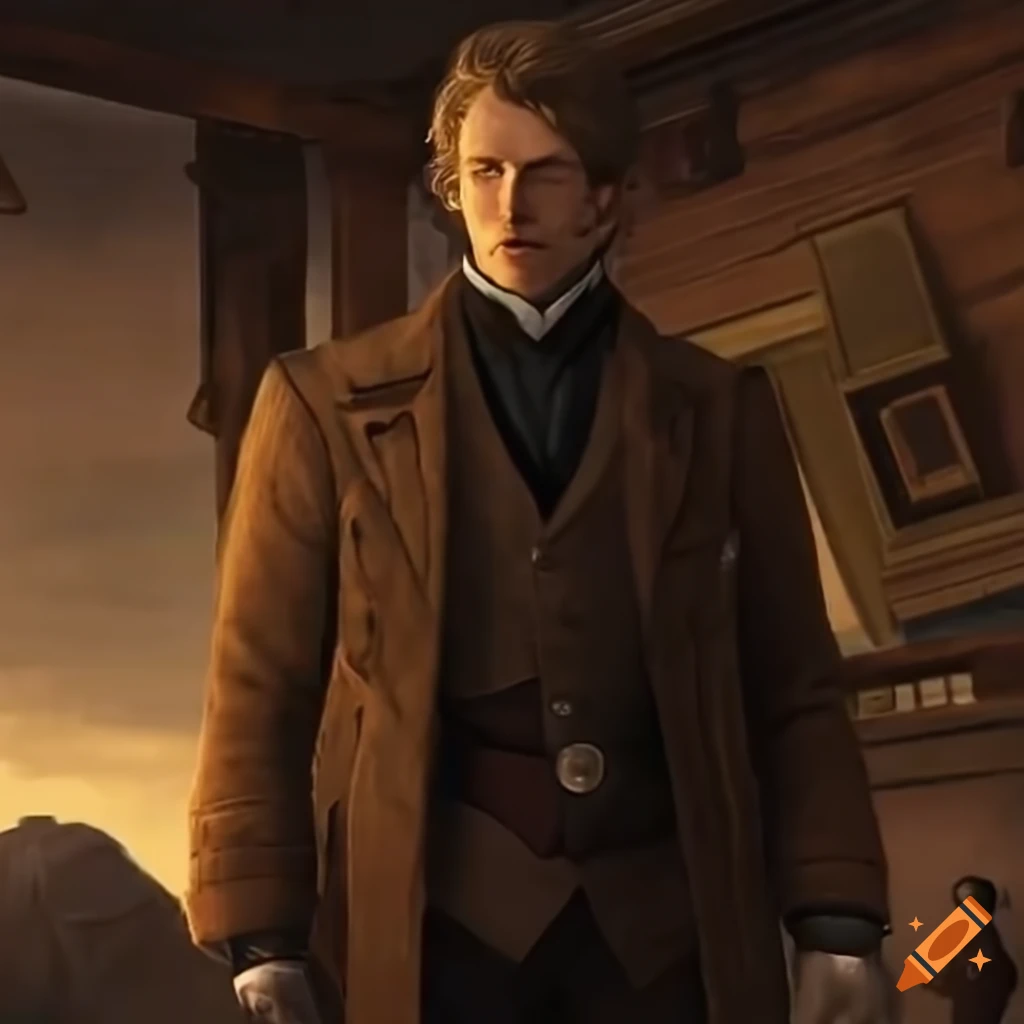 Close-up of arthur morgan from red dead redemption