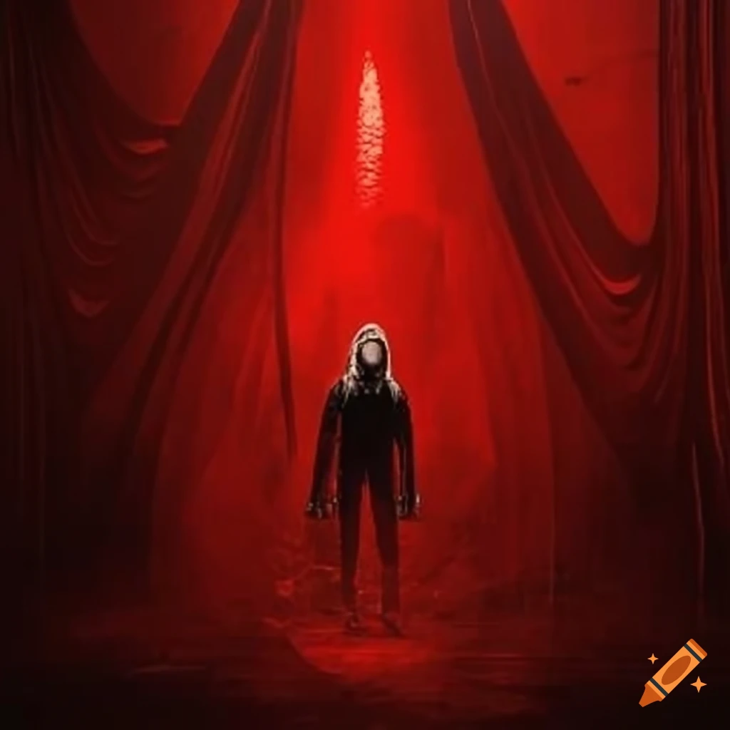 Red metal texture on Craiyon