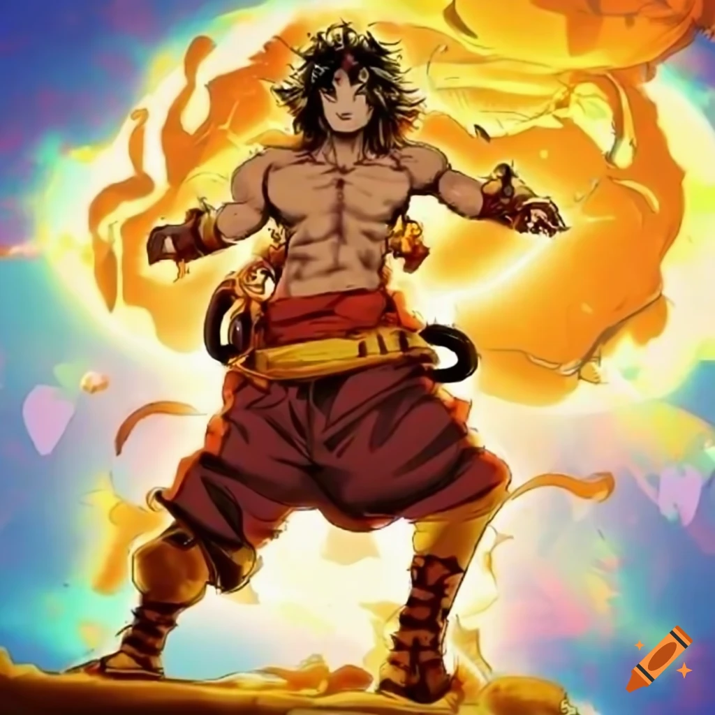 Cartoon character of god usopp on Craiyon