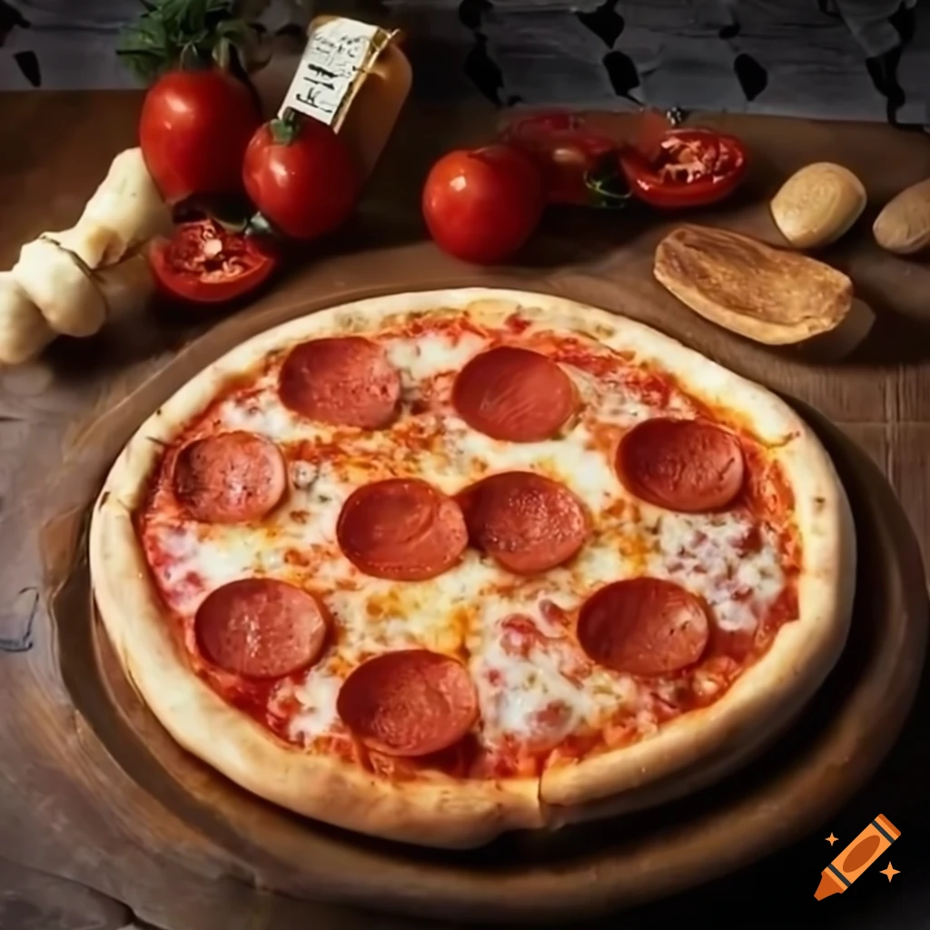 Nacho pizza on Craiyon