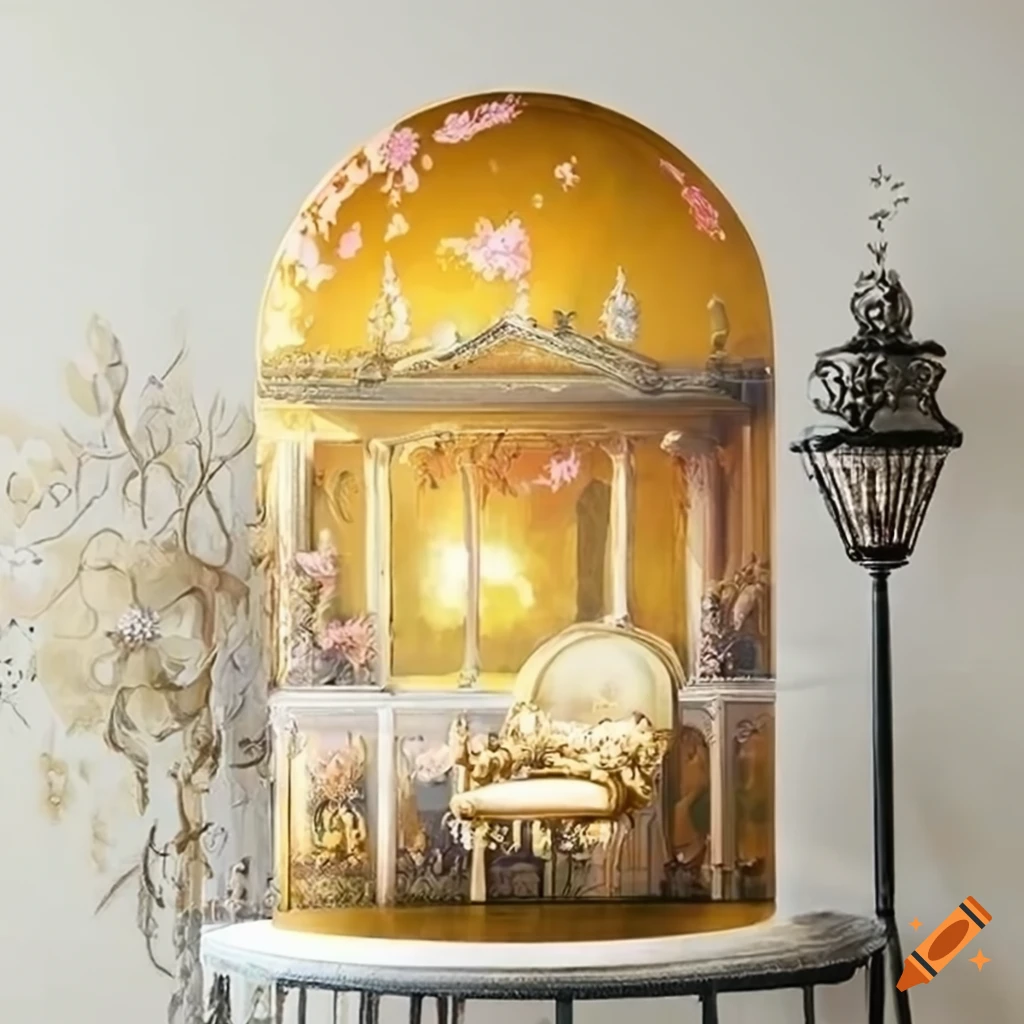 Spacious room with dried flowers hanging from the ceiling on Craiyon