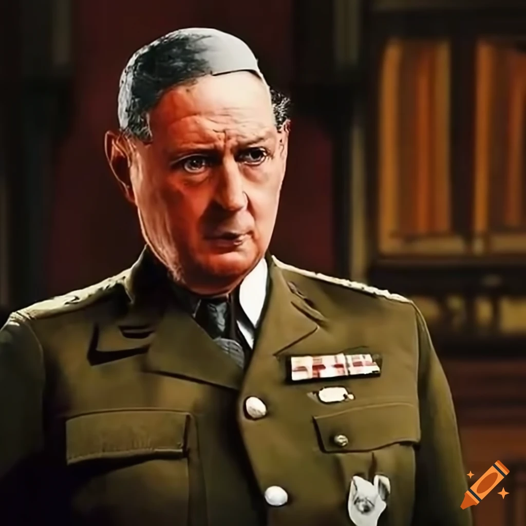 Funny illustration of Patton and Montgomery in a wine bottle brawl on ...