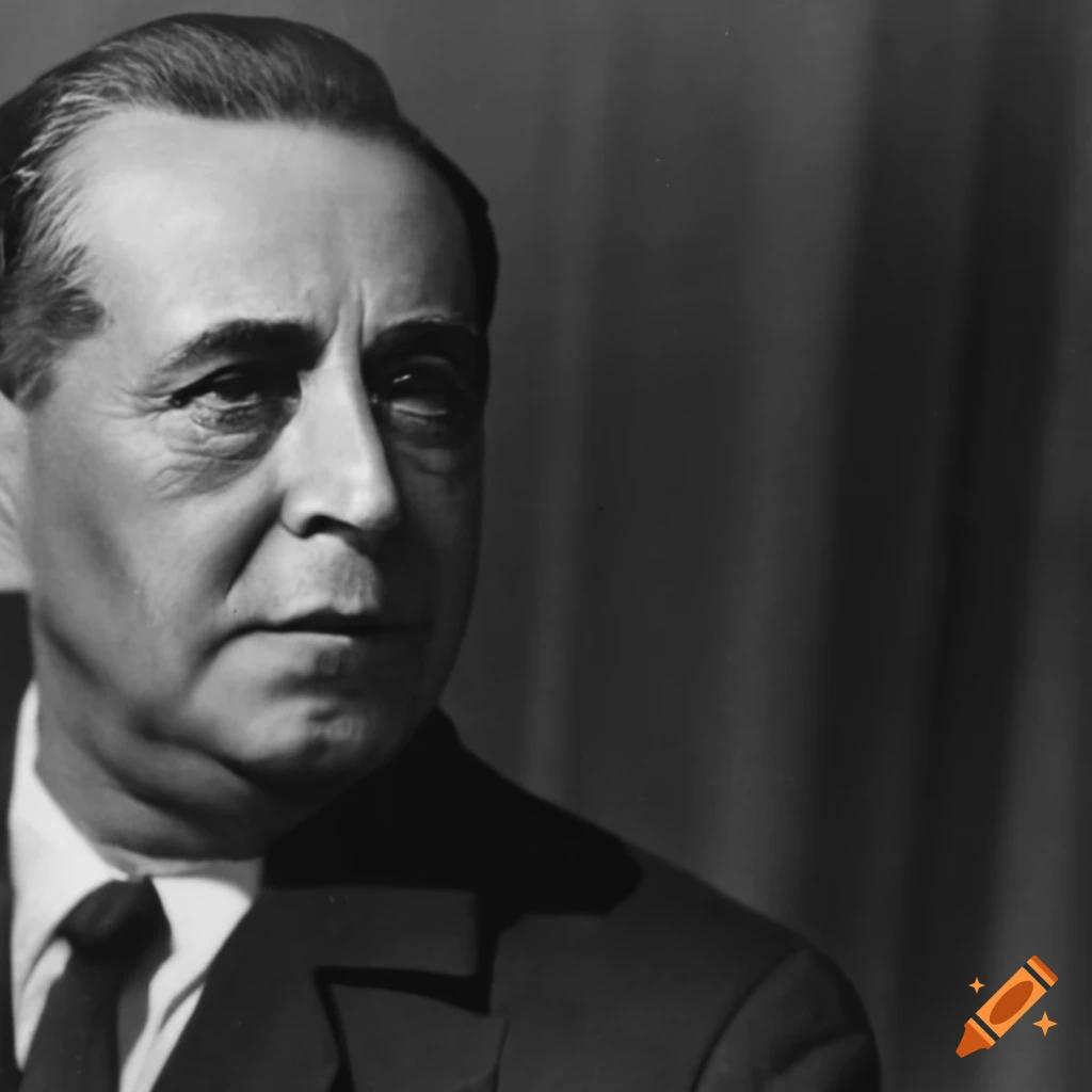 Portrait of jacobo árbenz, 25th president of guatemala