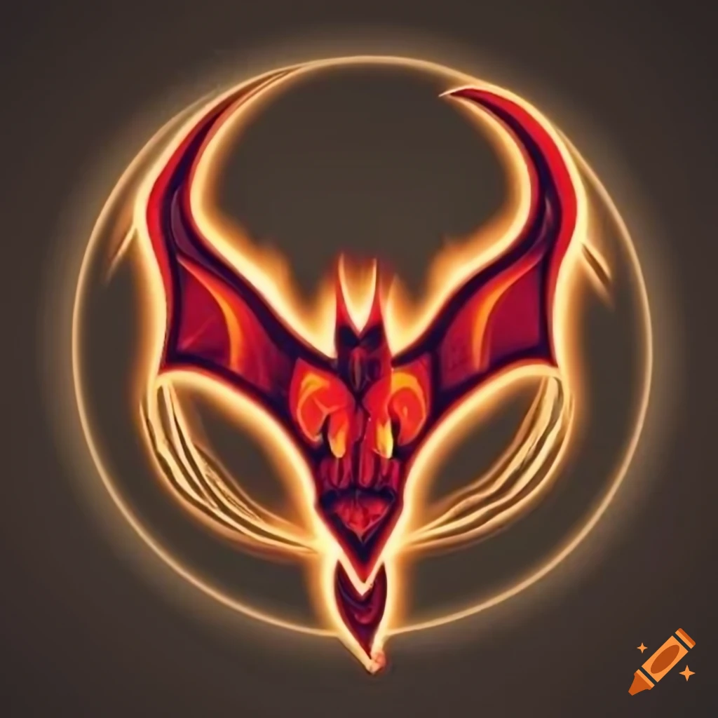 Fire bat logo