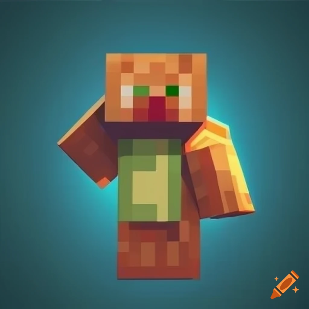 Square Minecraft Logo