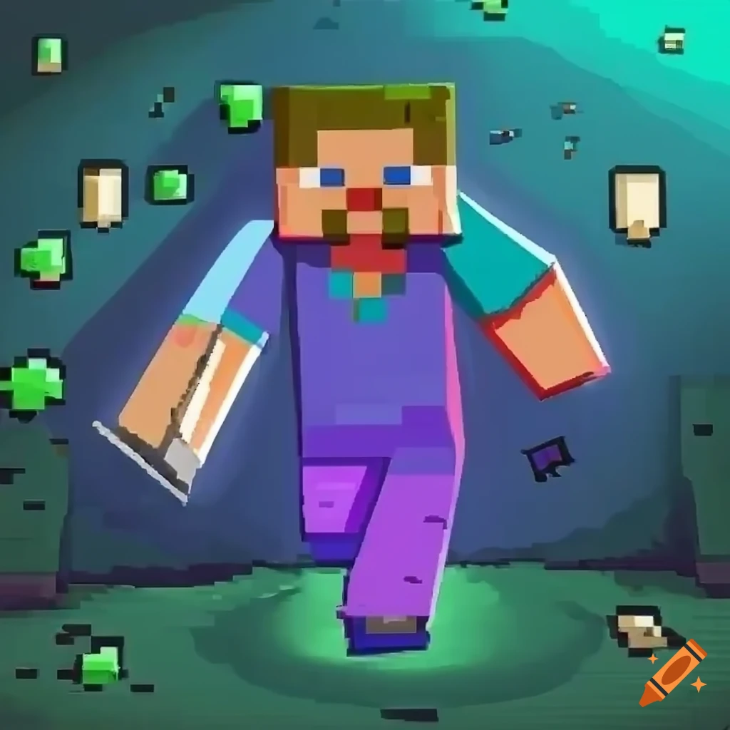 Minecraft Win10 Client On Craiyon