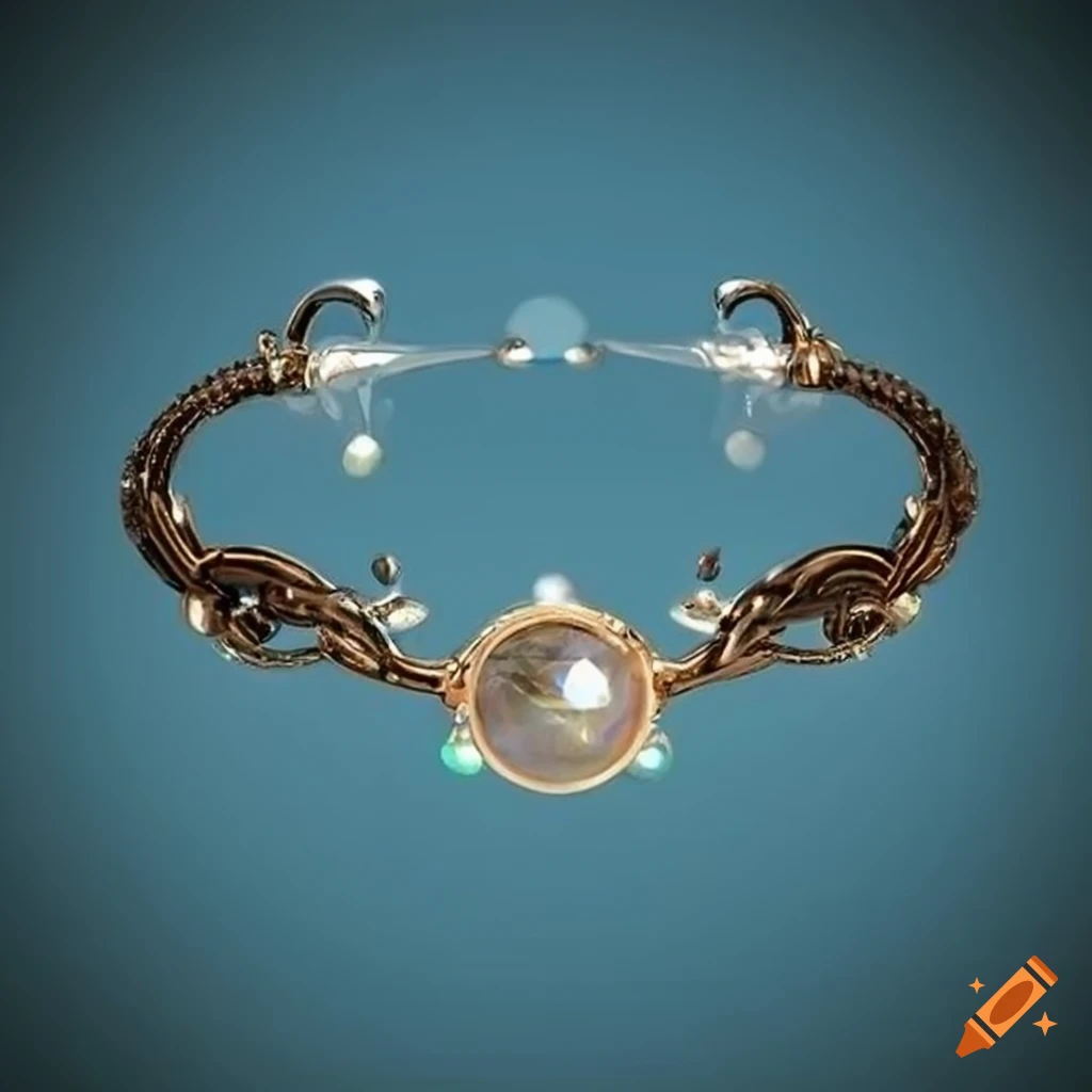 Sparkling moonstone circlet