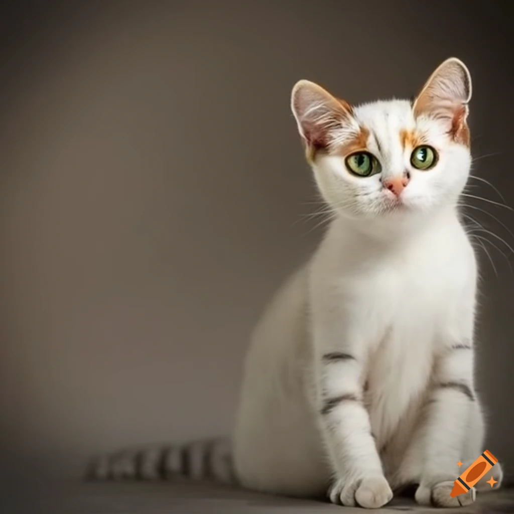 Picture of a cute winged cat