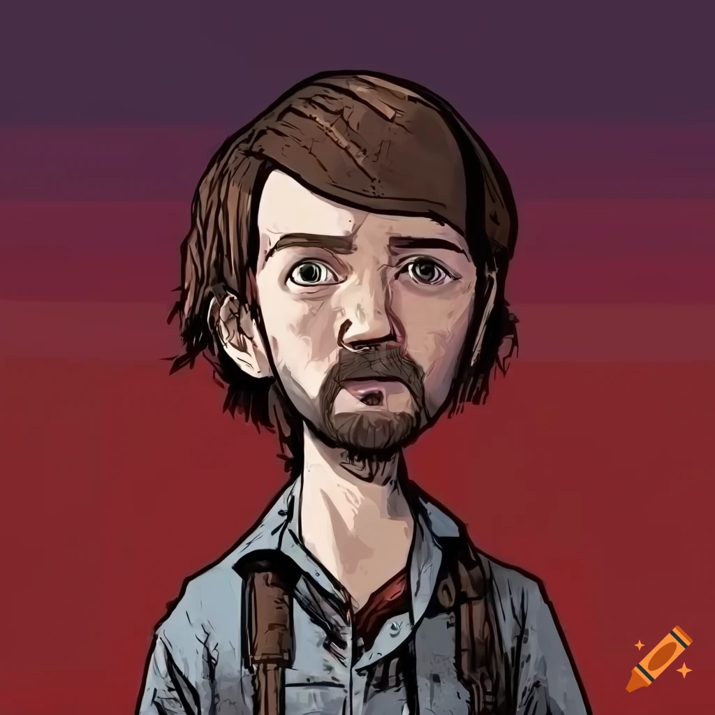 Digital art of jimmy donaldson in the style of the walking dead on Craiyon